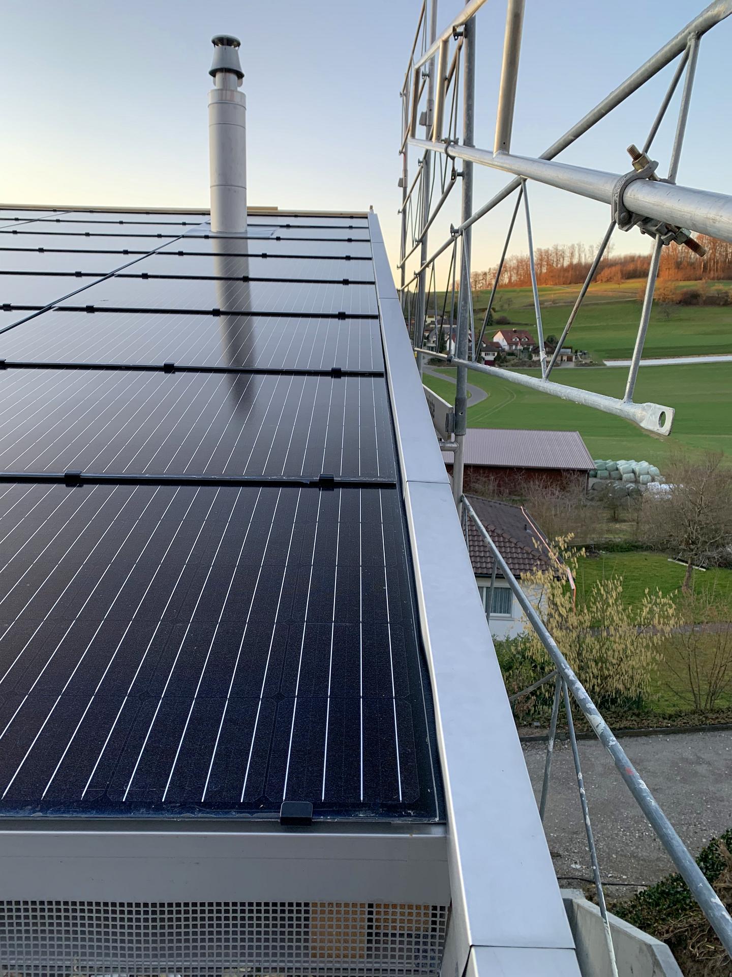 Photovoltaikanlage Indach Egliswil